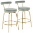 Rhonda Counter Stool, Set of 2 - Contemporary - Bar Stools And Counter ...