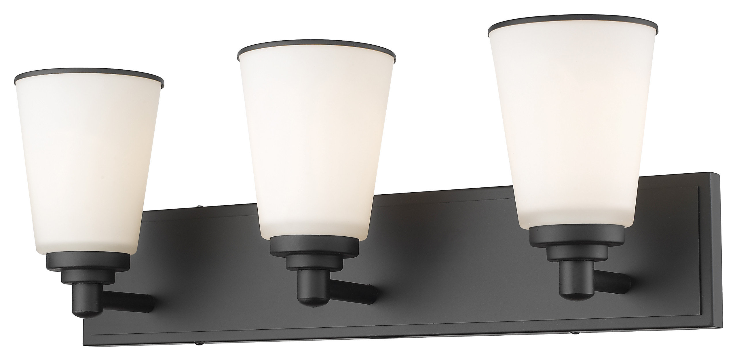 Jarra Collection 3 Light Vanity Light in Bronze Finish - Transitional ...