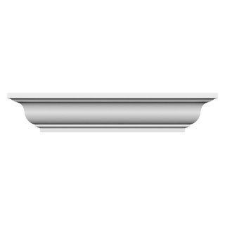 5 3/4"x1/2"P Standard Crosshead, 111" Bottom - Traditional - Molding ...