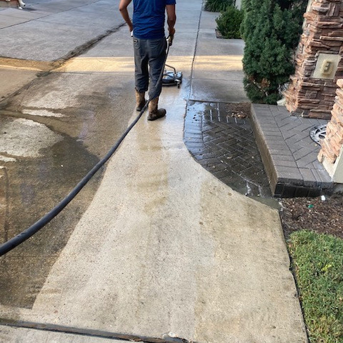 pressure washing
