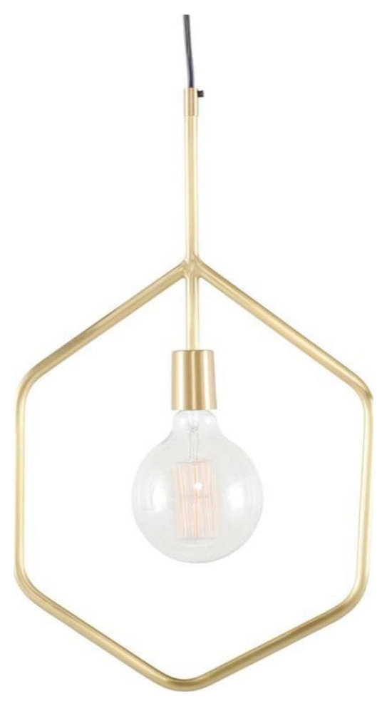 Jude Brass Pendant Light - Modern - Pendant Lighting - by EBPeters | Houzz