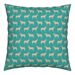 Lab Yellow Lab Labrador Retriever Dog Lab Throw Pillow - Contemporary ...