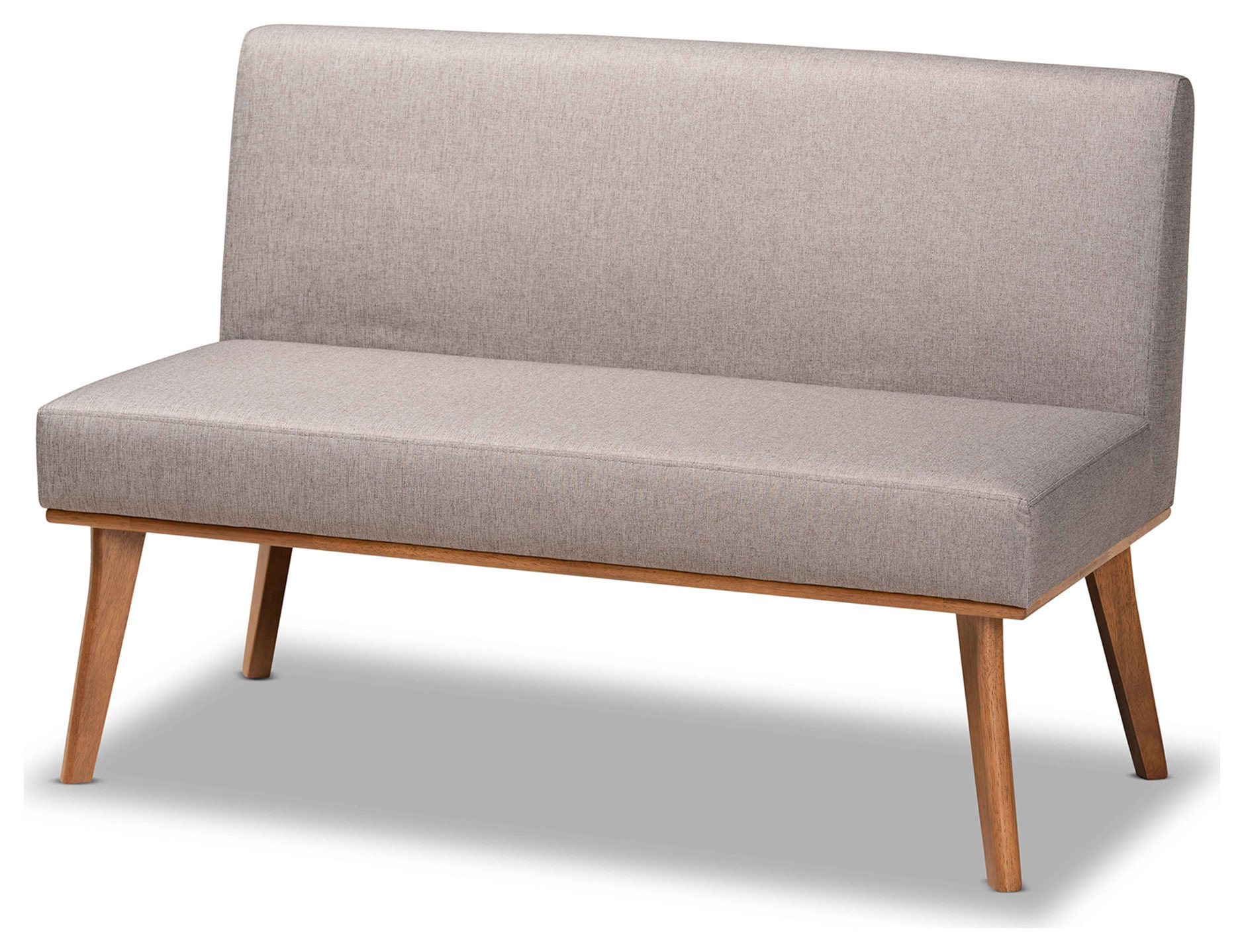 Odessa 2 Piece Dining Corner Sofa Bench - Midcentury - Dining Benches ...