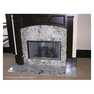 Fireplace and Jack & Jill Bath - Atlanta - by Precision Stoneworks | Houzz