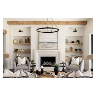Leo House - Transitional - Living Room - Atlanta - by Frusterio Design ...