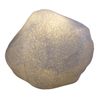 Sandstone Polished Ball with Glass Shrapnel, Small, Gold & Purple ...