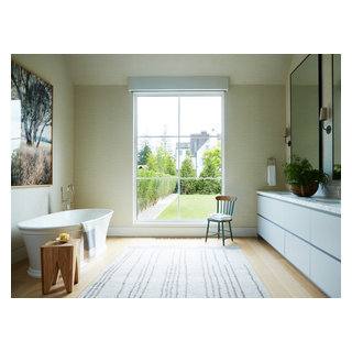 HOME RUN - Transitional - Bathroom - New York - by KELLY + CO DESIGN ...