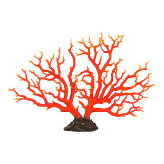 Red Coral Statue - Beach Style - Decorative Objects And Figurines - by ...