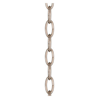 Extra Heavy Duty Decorative Chain, Hand-Painted Antique Silver Leaf ...