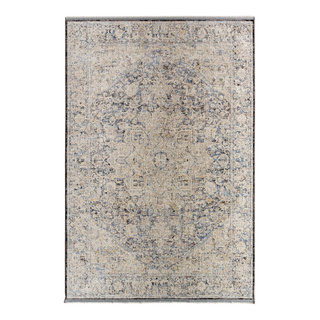 Surya Rivaldo RVD-2304 Machine Woven Area Rug, 9'4" x 13'1 ...