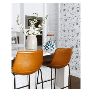 Flower Power Kitchen - Kitchen - Nashville - by WallsNeedLove | Houzz