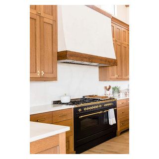 Rift White Oak Beaded inset - Traditional - Kitchen - Other - by Wende ...