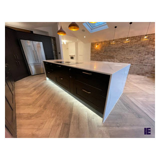 L-shaped Shaker Kitchen In Harrow Supplied by Inspired Elements ...