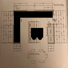 Kitchen layout concern