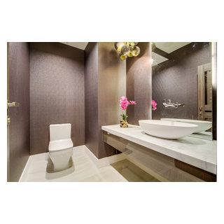 Radford - Contemporary - Powder Room - Los Angeles - by 360 Capital ...