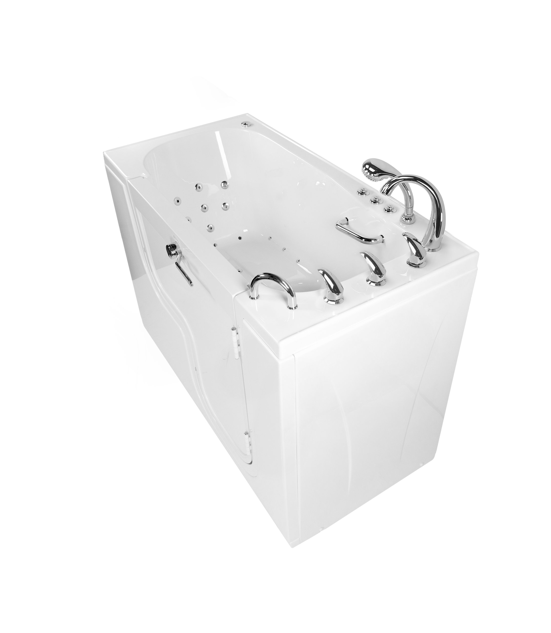 Transfer 60 Acrylic Hydro and Micro Walk-In Bathtub Right Outward Swing ...