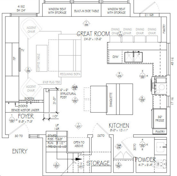 Houzz Tour: A Dark, Cramped Home Gets a Light, Open Makeover | Houzz IE