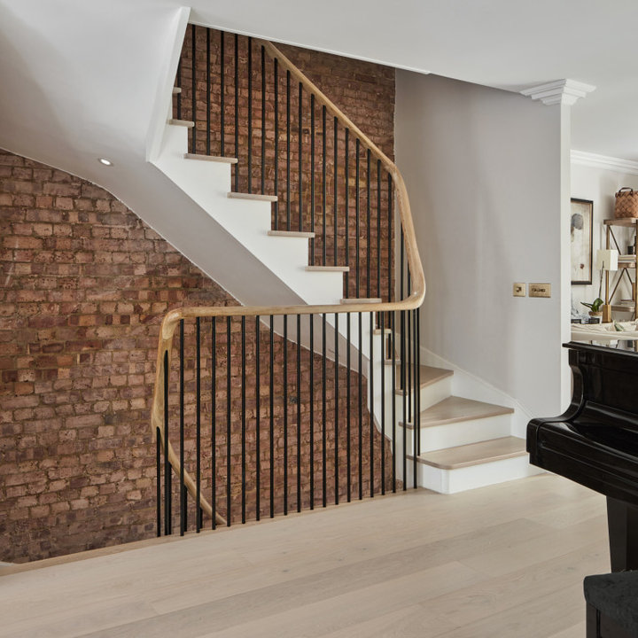 75 Brick Wall Staircase Ideas You'll Love - July, 2025 | Houzz