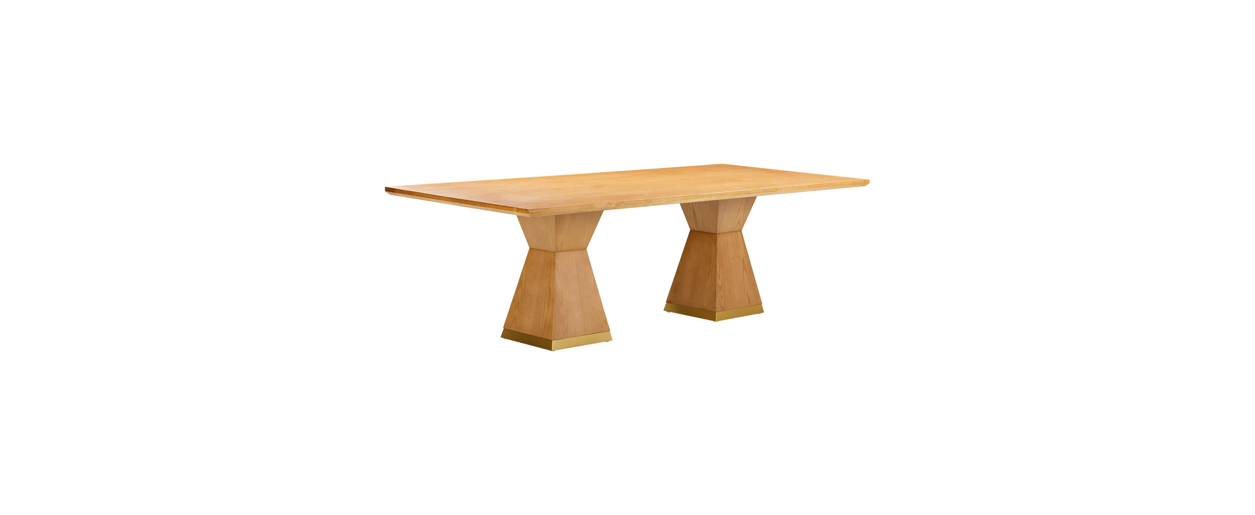 Nolan Black Wood Dining Table - Contemporary - Dining Tables - by TOV ...