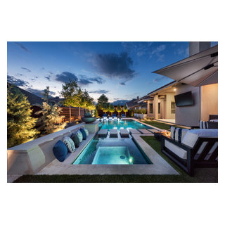 Newman Village Pool - Modern - Dallas - by Elite Outdoor Living | Houzz
