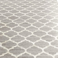 Cordova Natural Hide Rug, Silver and Ivory, 5'x8' - Mediterranean ...