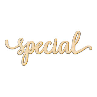 Special Script Wood Word Wall Art Sign, 24" wide x 9" tall ...