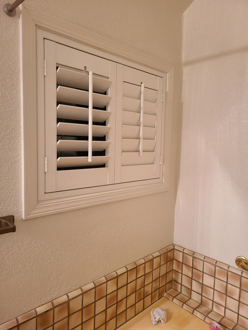 shower window covering