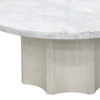 40" Round Cocktail Table with Marble Top by Pulaski Furniture ...