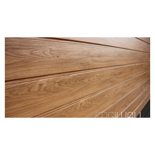 Knotty Maple Exterior Siding Application - Edmonton - by Sagiper North ...