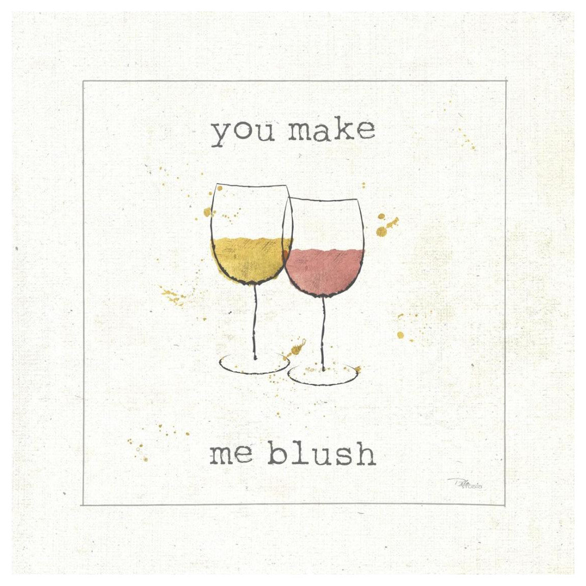 "Flavor Notes I" Digital Paper Print by Pela Studios, 20"x20", 26"x26 ...