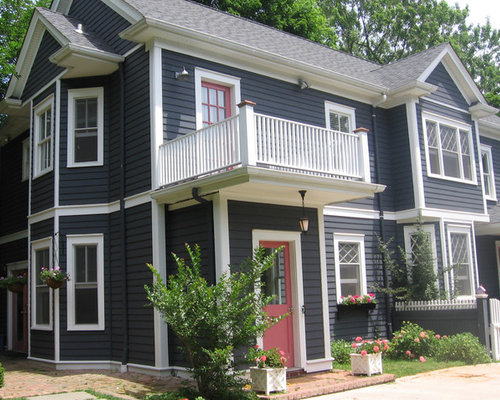 Slate Grey Exterior Ideas, Pictures, Remodel and Decor