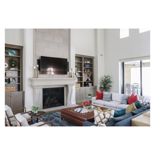 Vineyard Villa - Mediterranean - Living Room - Sacramento - by House of ...