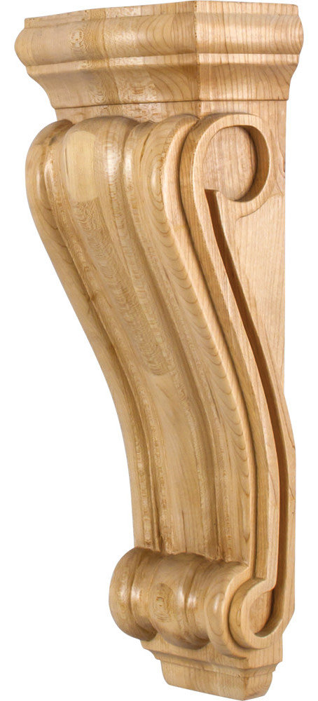 Hardware Resources CORN-4 Corbel, Natural Maple - Traditional - Corbels ...