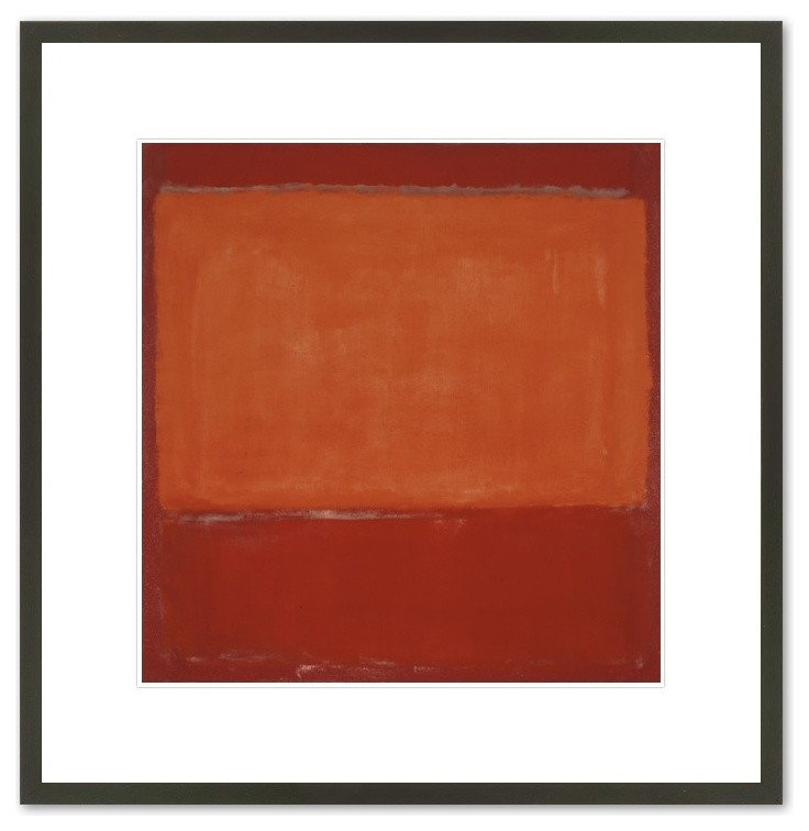Orange and Red on Red, 1957, 16" x 20" - Artwork - by Museum Store ...