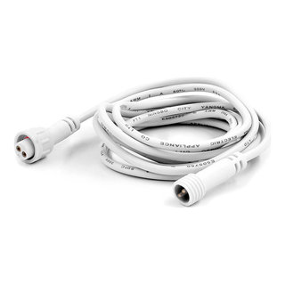 Luxrite Extension Cable for Ultra Thin LED Recessed Light White, 6FT ...