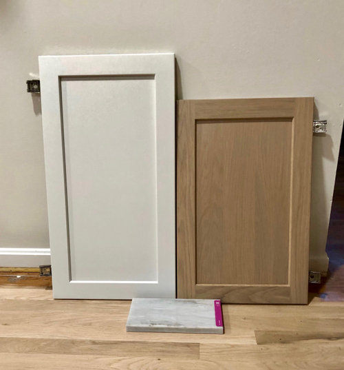 Hanstone Le Blanc Quartz Counters / backsplash options