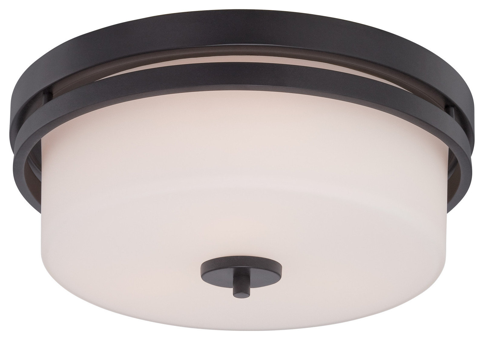 Nuvo Lighting 60/5307 Parallel 3 Light 15"W Flush Mount Drum ...