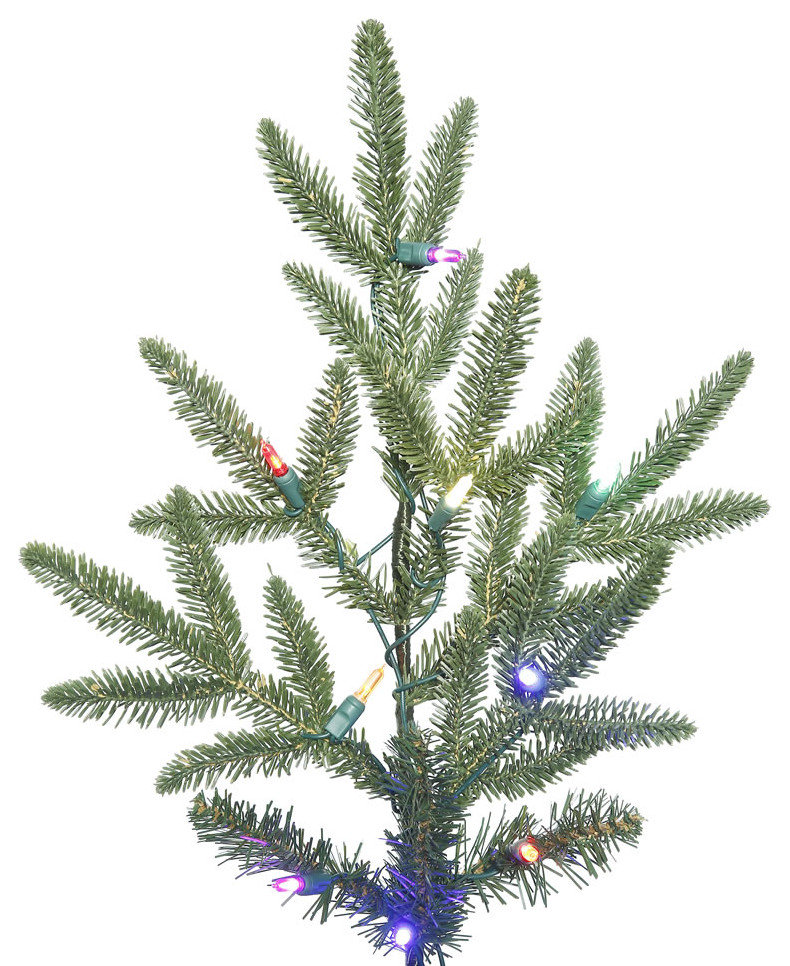 Vickerman Deluxe Frasier Fir Artificial Christmas Tree, 14' - Christmas ...