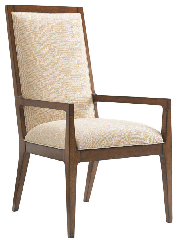 Natori Slat Back Arm Chair - Transitional - Dining Chairs - by ...
