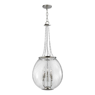 Hudson Valley 5315-Pn, 6 Light Pendant - Transitional - Pendant ...
