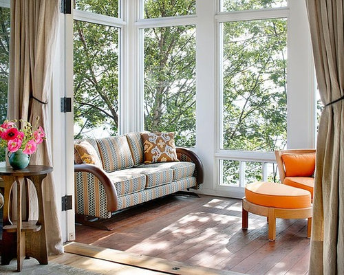 Sunroom Curtains | Houzz