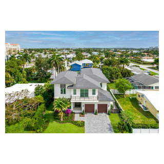 Contemporary Custom Home Build | Boca Raton - Contemporary - Exterior ...