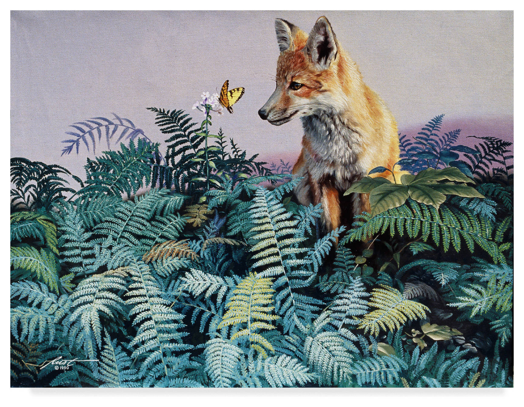 "Curious " by D. Rusty Rust, Canvas Art, 19"x14" - Rustic - Prints And Posters - by Trademark ...