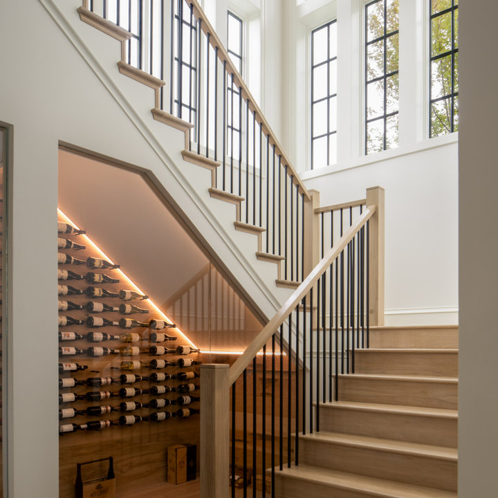 75 Beautiful U-shaped Staircase Ideas and Designs - December 2024 ...