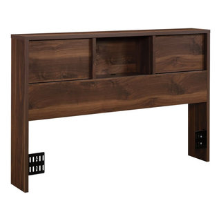 Sauder Harvey Park Engineered Wood Full/Queen Headboard in Pacific ...