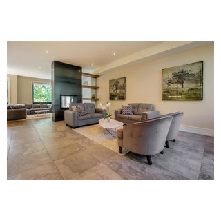588 Conacher Dr. - Modern - Living Room - Toronto - by Rubix Home ...