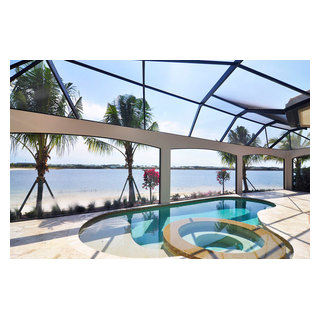 Villa Carina - Contemporary - Pool - Miami - by Harbourside Custom ...
