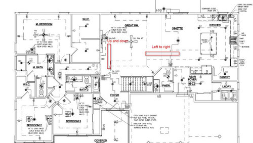 LVP Flooring Direction for this Layout?
