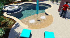 Spa Jet Layout Gunite Spa