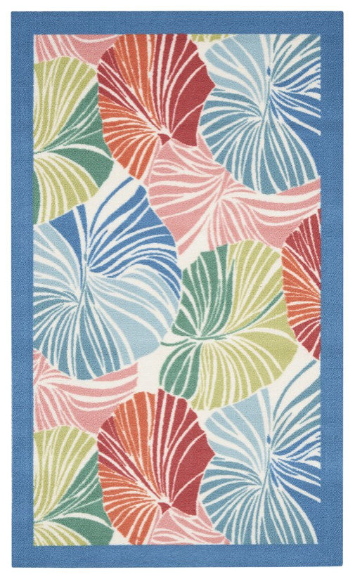 Waverly Wav01/Sun & Shade Multicolor Area Rug, 6'6"x9'6" - Contemporary ...